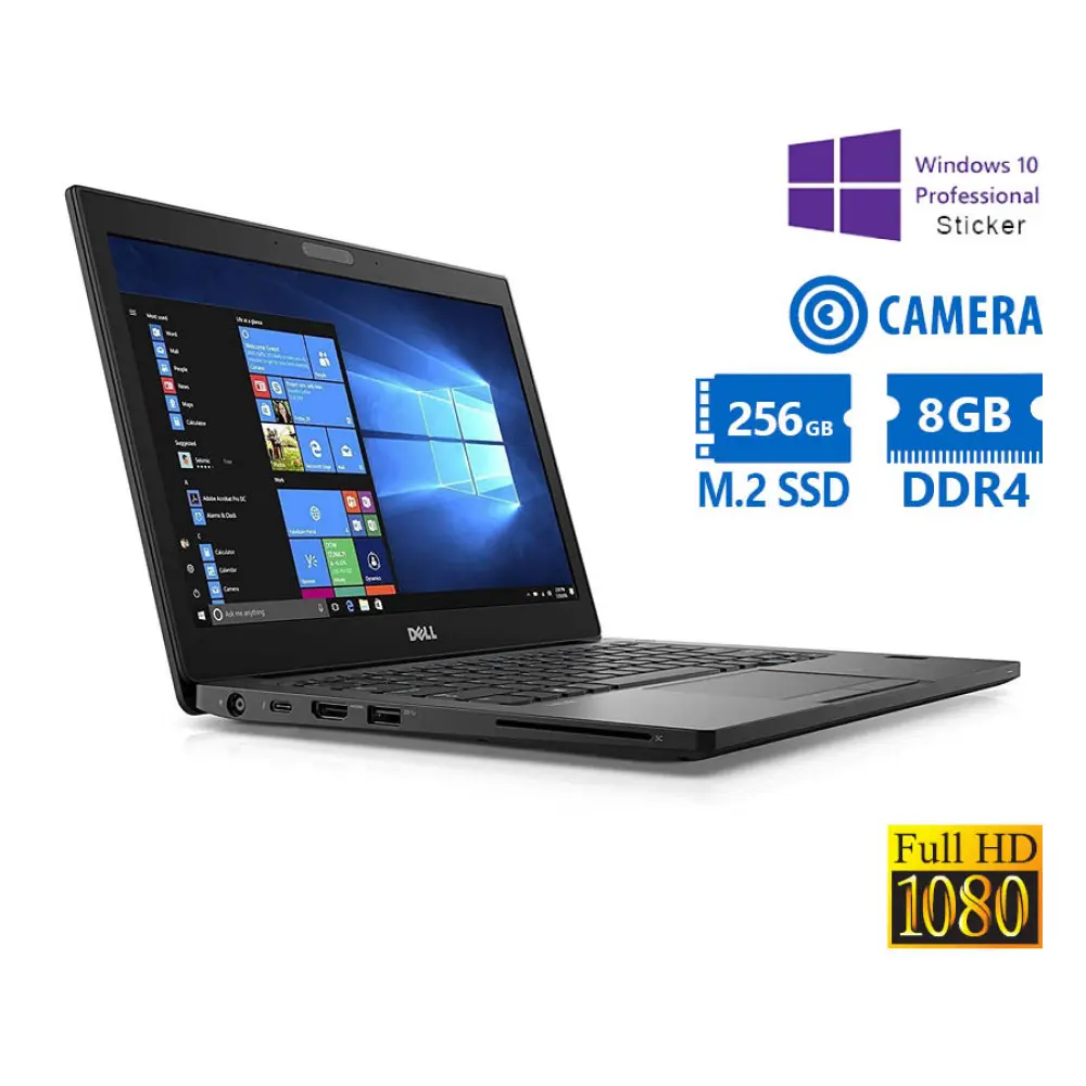 Dell (A-) Latitude 7280 i5-7300U/12.5``FHD/8GB DDR4/256GB M.2 SSD/No ...