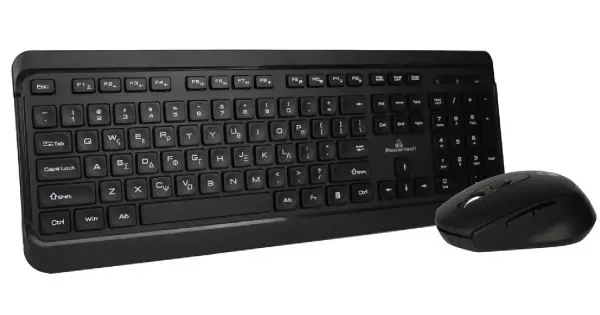 Powertech PT-1060 Ασύρματο Σετ Πληκτρολόγιο & Ποντίκι Ελληνικό