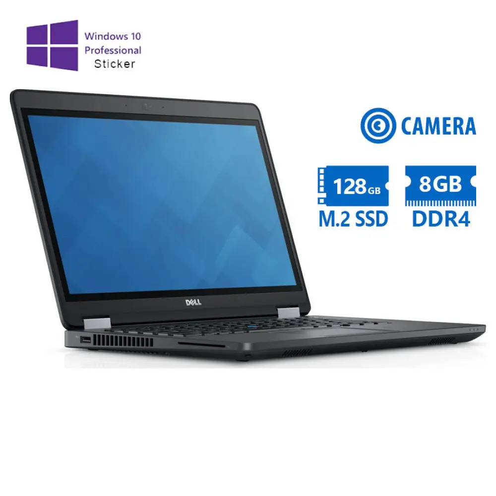 Dell (A-) Latitude E5570 i5-6300HQ/15.6``/8GB DDR4/128GB M.2 SSD/No ODD/Camera